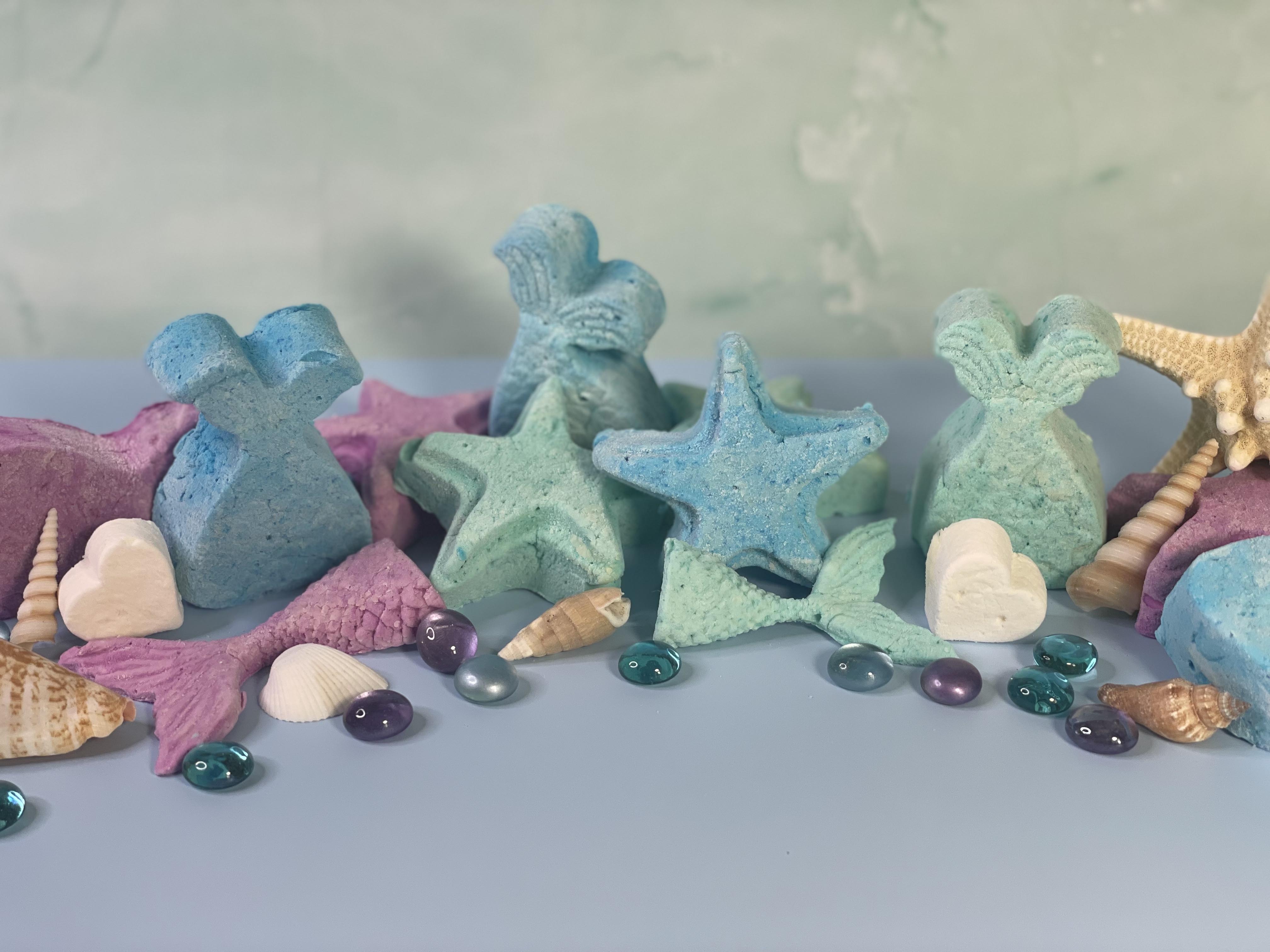 How to Make DIY Mermaid Marshmallows with a Silicone Mold - The ...